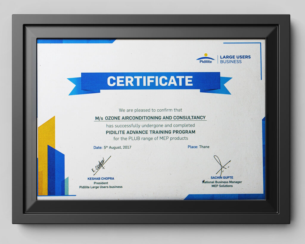 Award/Certificate – Triozone